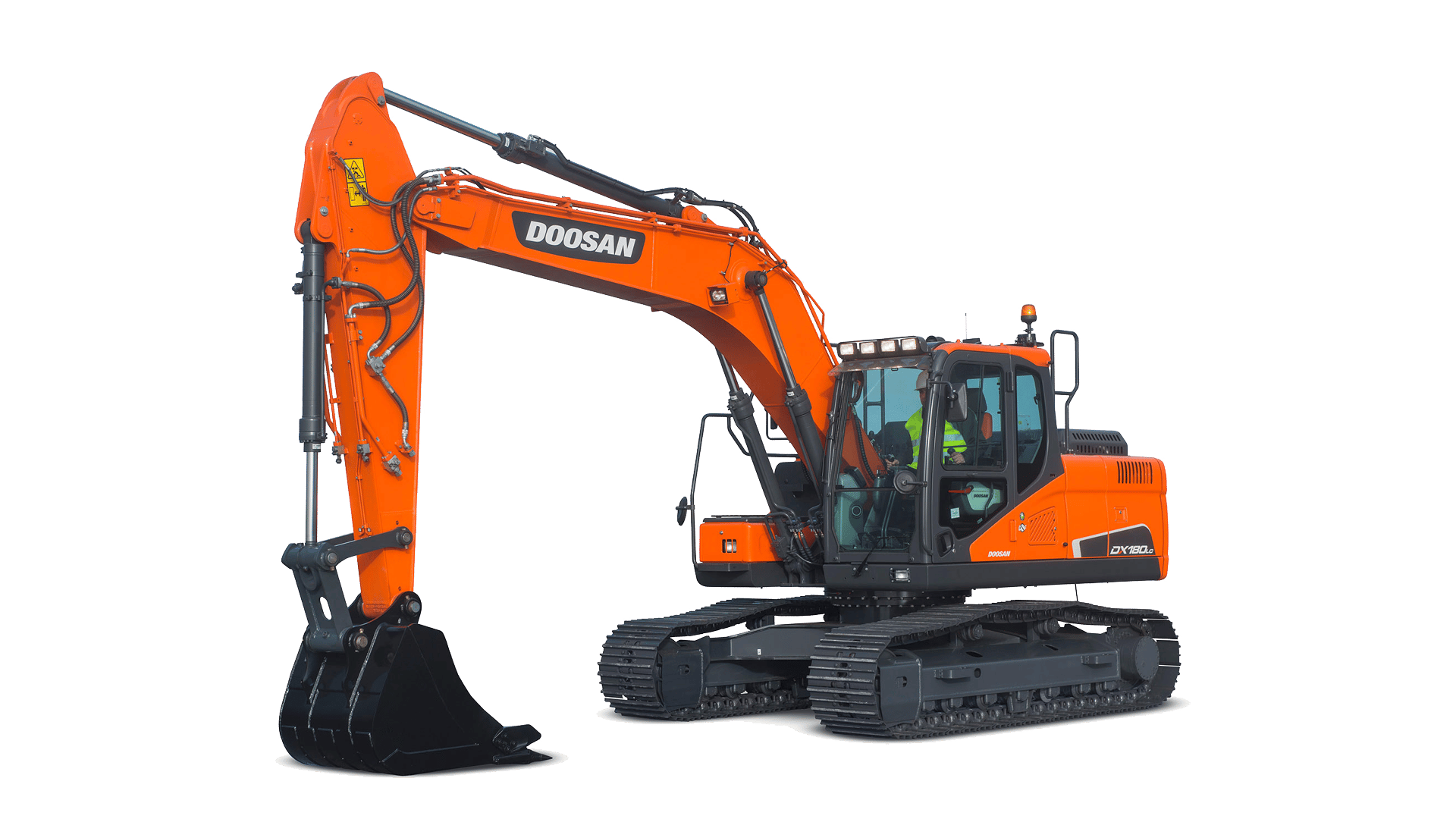 Doosan DX180LCN Crawler Excavator | Delecca's