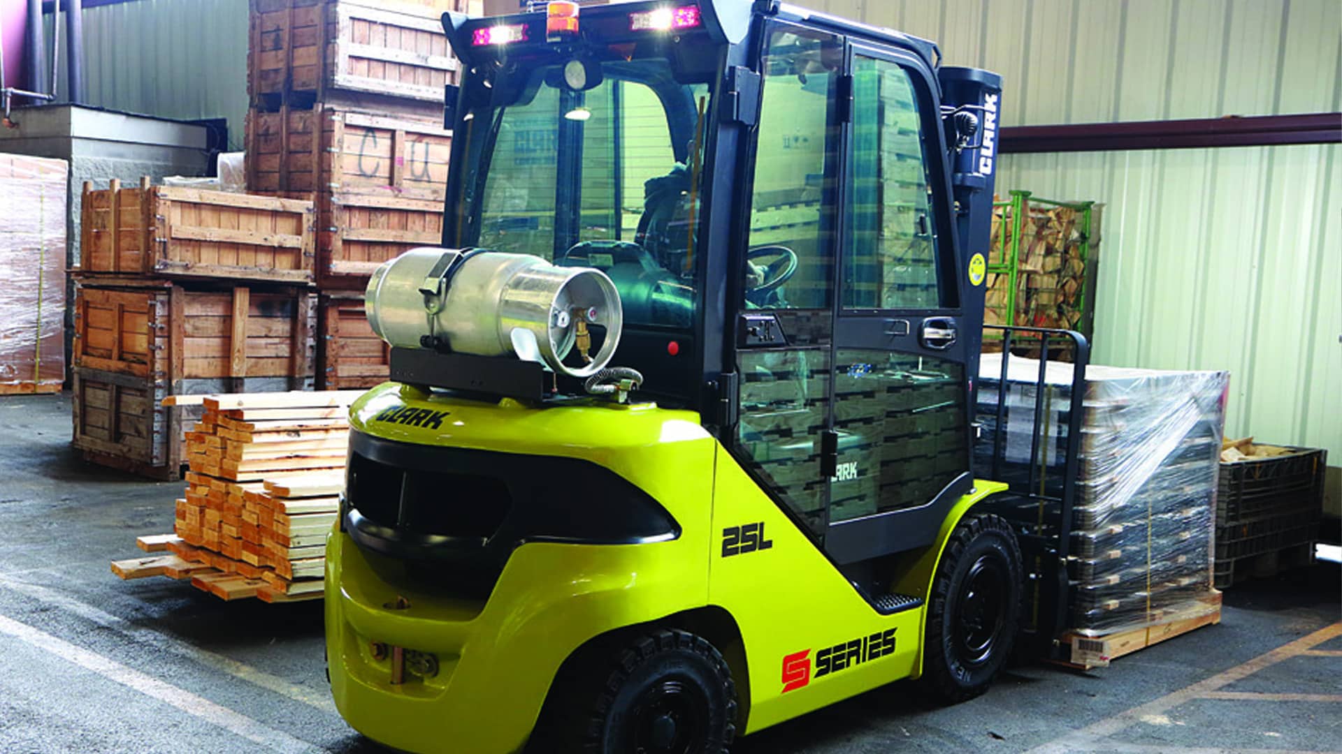 Clark S Series Forklifts | Delecca's
